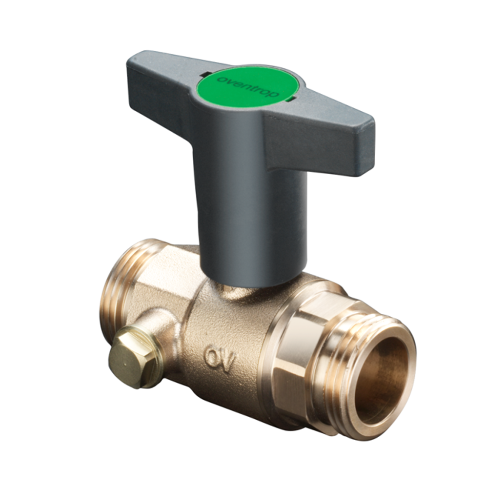 OVENTROP-Trinkwasserkugelhahn Optibal TW, DN32, 1 1/2"AG, Rotguss – heizungsfabrik.de